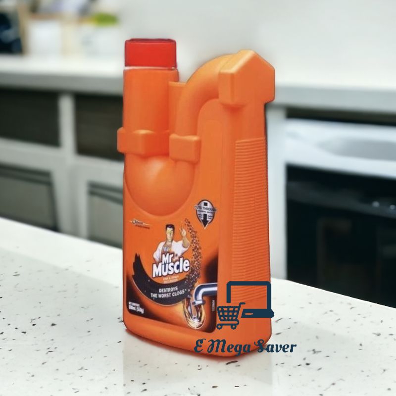 Mr. Muscle Sink & Drain Declogger 500ml | Shopee Malaysia