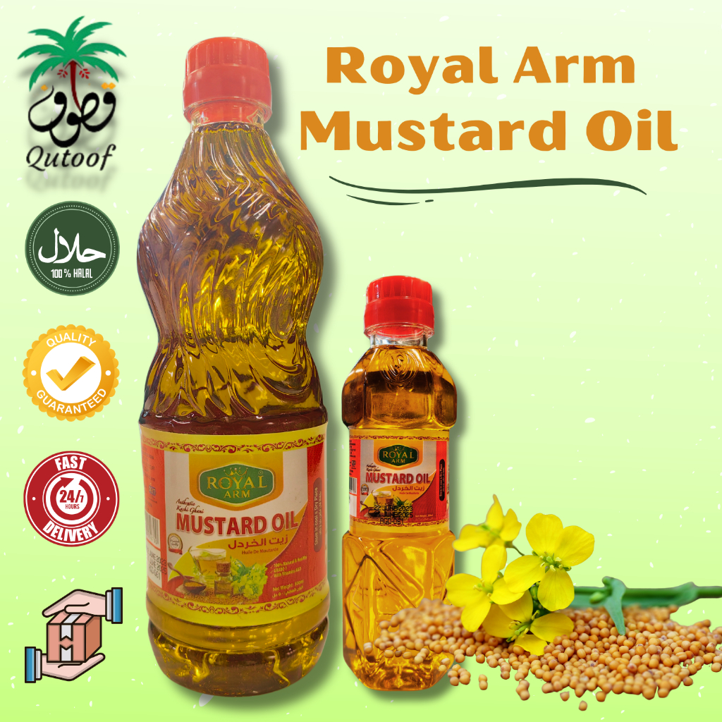 Mustard Oil/Royal Arm Mustard Oil/Minyak Sawi/Cooking Oil/Minyak Masak ...