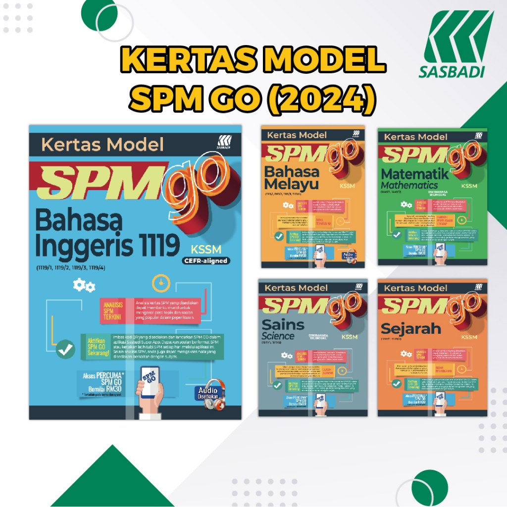 [SASBADI] KERTAS MODEL SPM GO (2024) | Shopee Malaysia