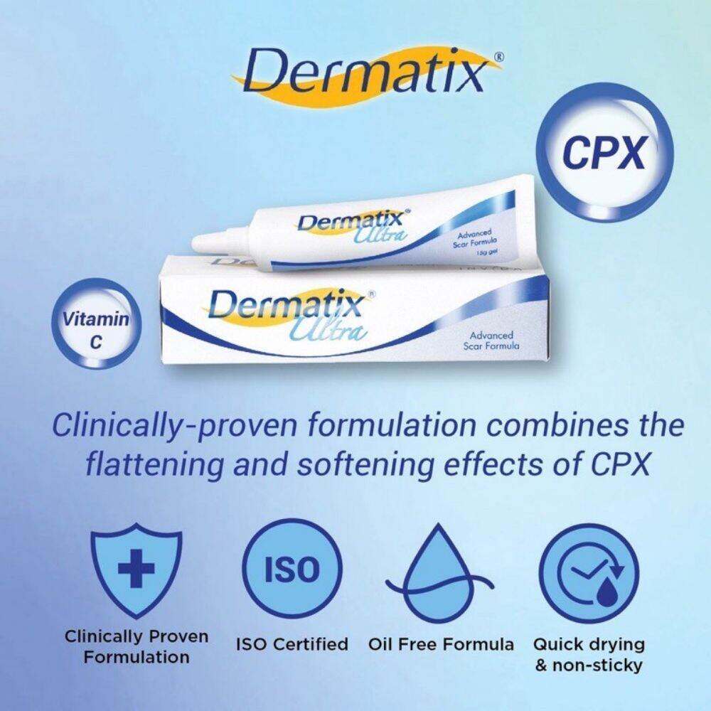 Dermatix Ultra Scar Formula 15g (For Surgical Scars) Scar Gel Removes ...