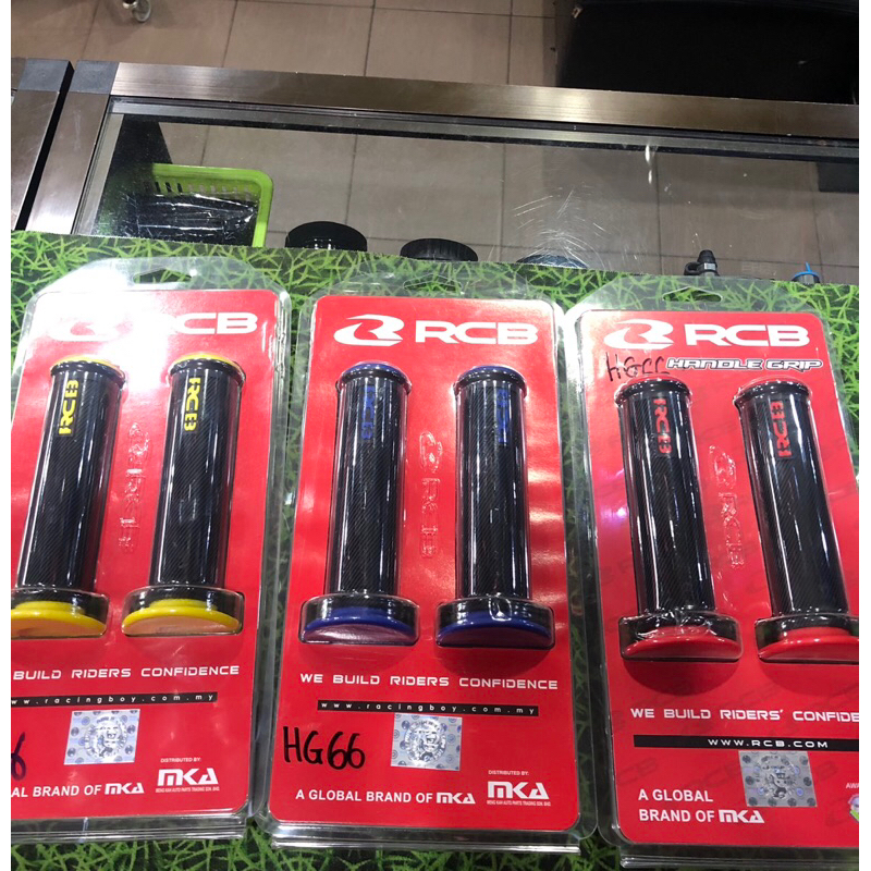 RCB HANDLE CRIP -HG66/HG55(RUBBER)-BL/RD/GY | Shopee Malaysia