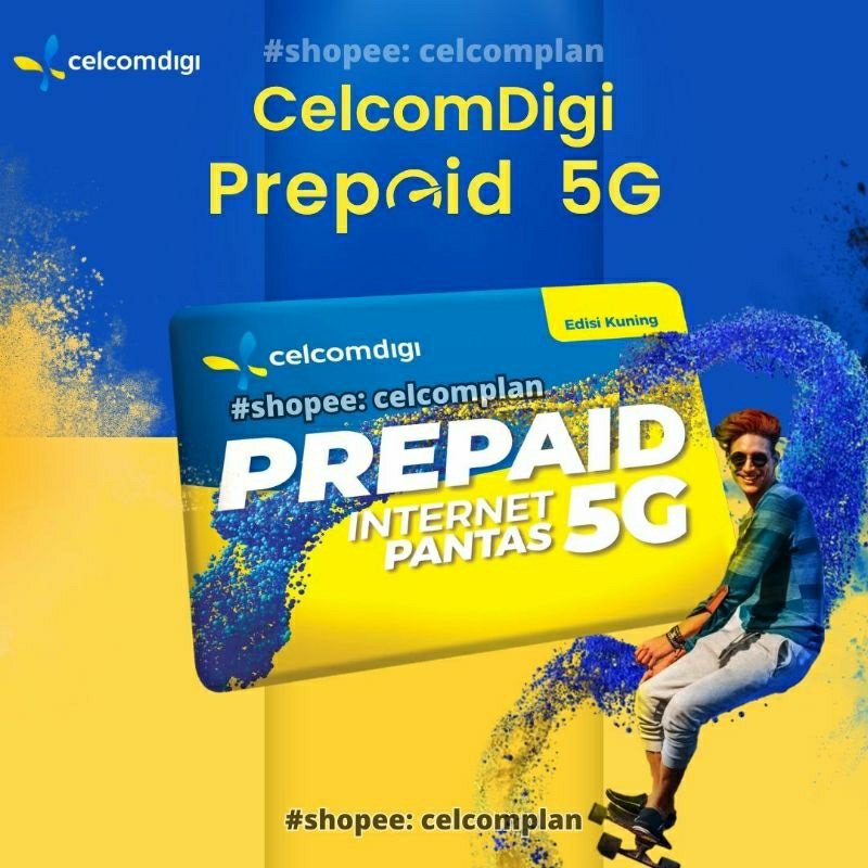 SIMKAD DIGI EDISI KUNING HIGH SPEED 5G | Shopee Malaysia