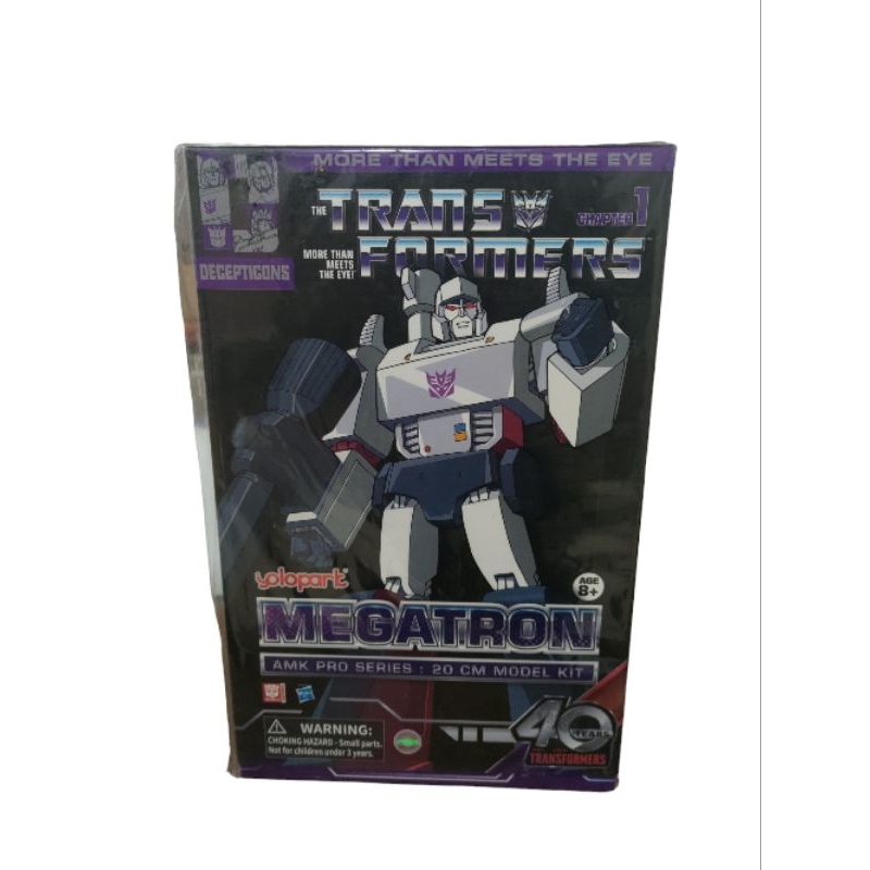 Transformer 40th Years Decepticons Chapter 1 Yolopart Megatron AMK Pro ...