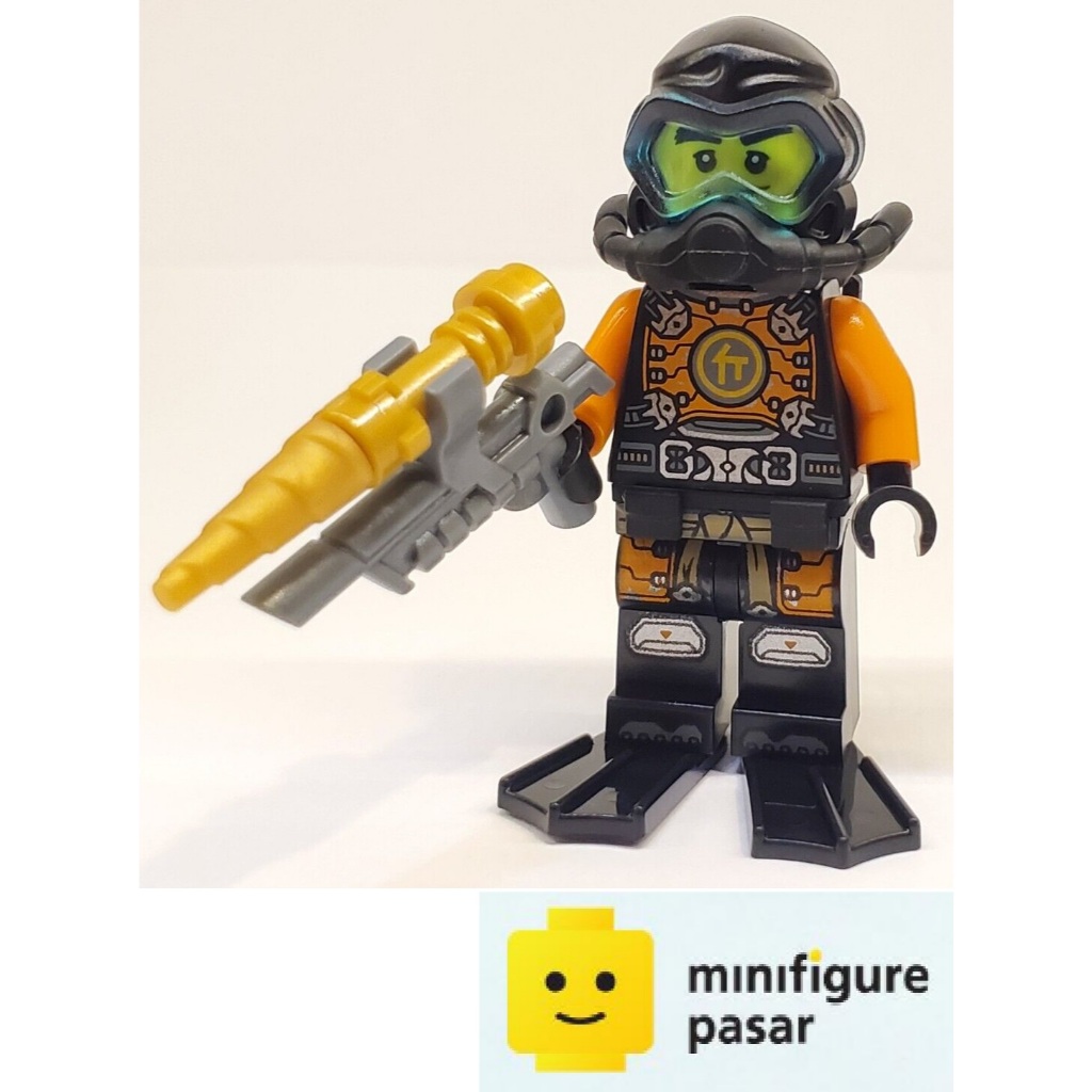 njo700 Lego Ninjago Seabound 71756 71752 892180 - Cole Scuba Gear ...