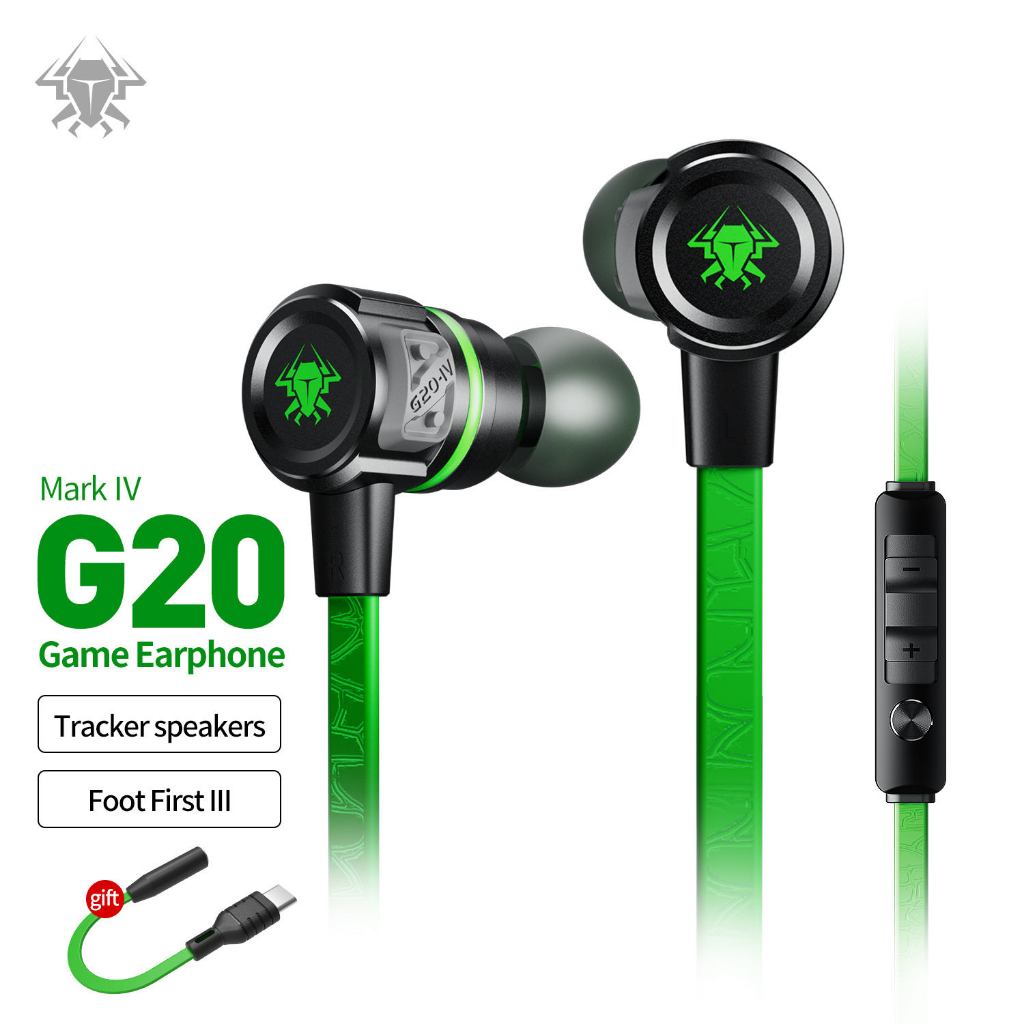 Plextone G20 Mark IV Double Bass Magnetic Gaming Earphone Earphones ...