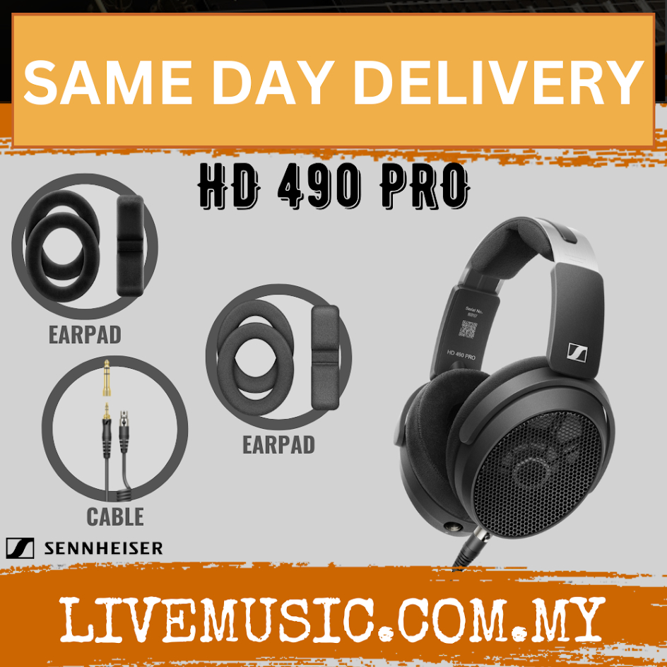 Sennheiser HD 490 PRO Professional Reference Studio Headphones ( HD490 ...