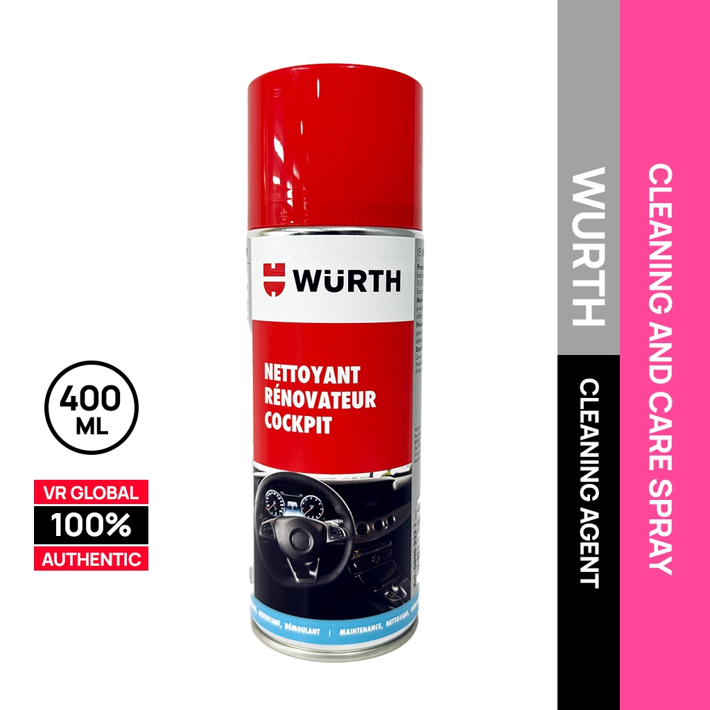 WURTH COCKPIT CLEANING AND CARE SPRAY (NETTOYANT RENOVATEUR COCKPIT ...
