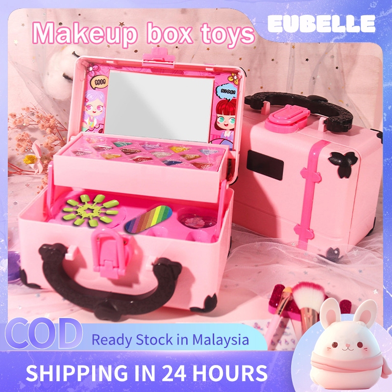 Kids Makeup Set Kids Cosmetic Kit Toys Baby Girl Make Up Princess Gift ...