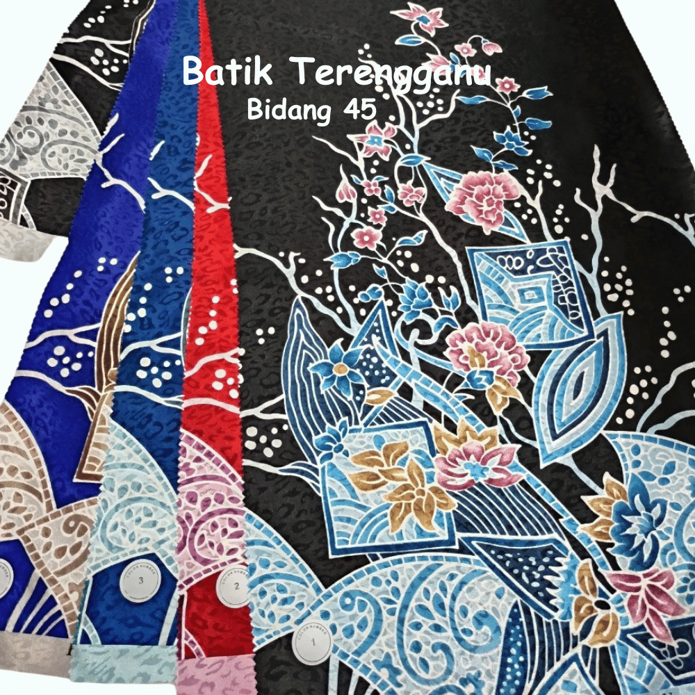 BATIK TERENGGANU PRINTED KOREAN HIGH QUALITY/BATIK SEDONDON/BATIK ...