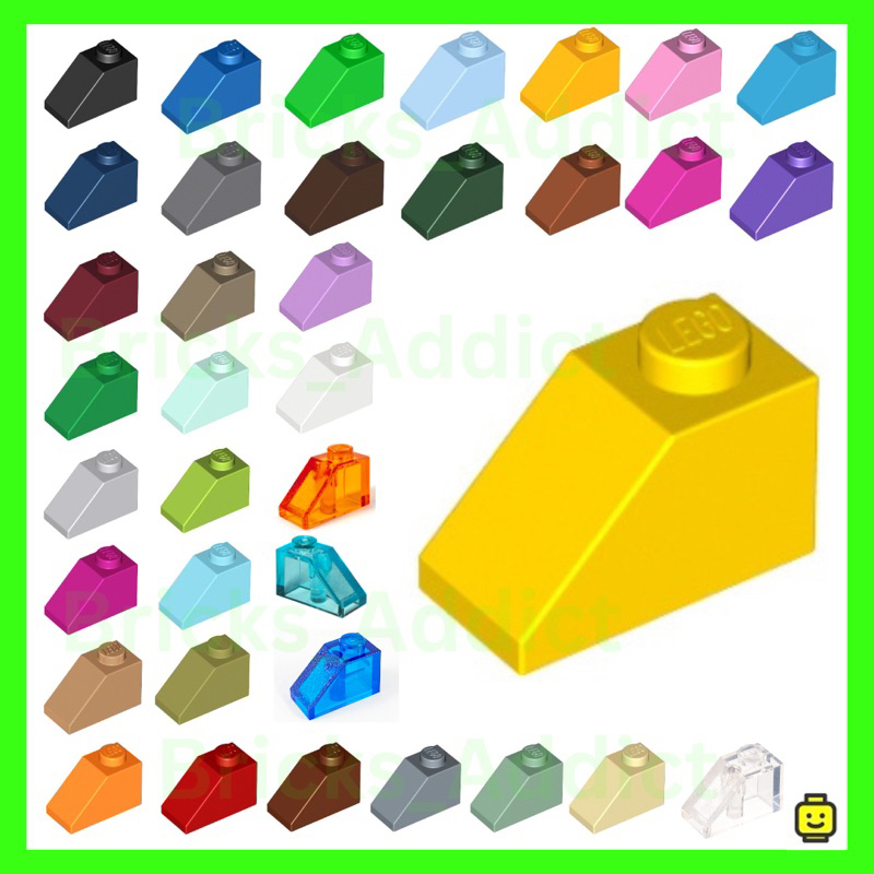 LEGO PARTS (GENUINE) 3040 Slope 45 2x1 Assorted Colours 6270, 35281 ...