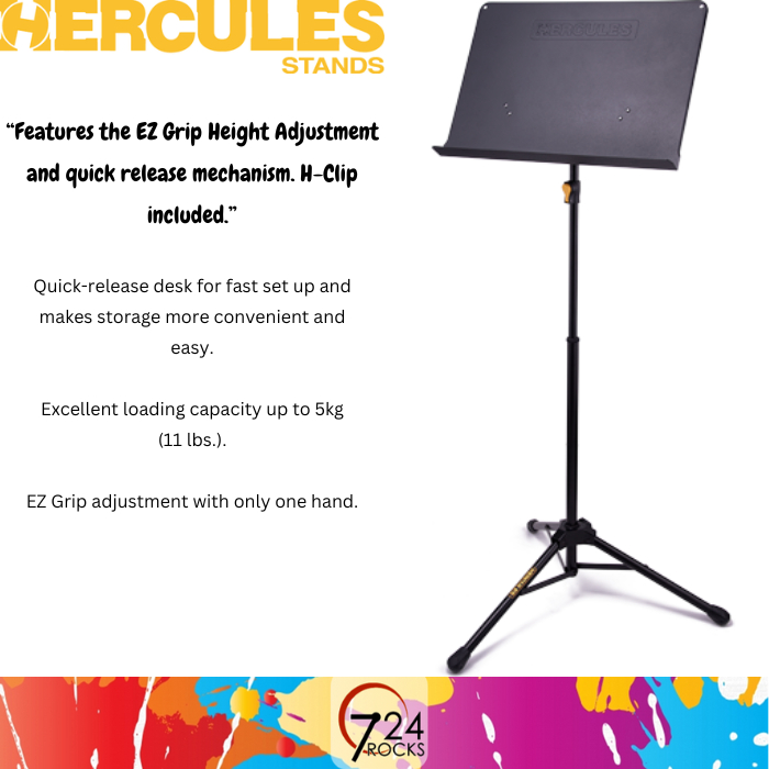 Hercules stand Hercules BS223B Orchestra Stand Music Stand 724ROCKS ...