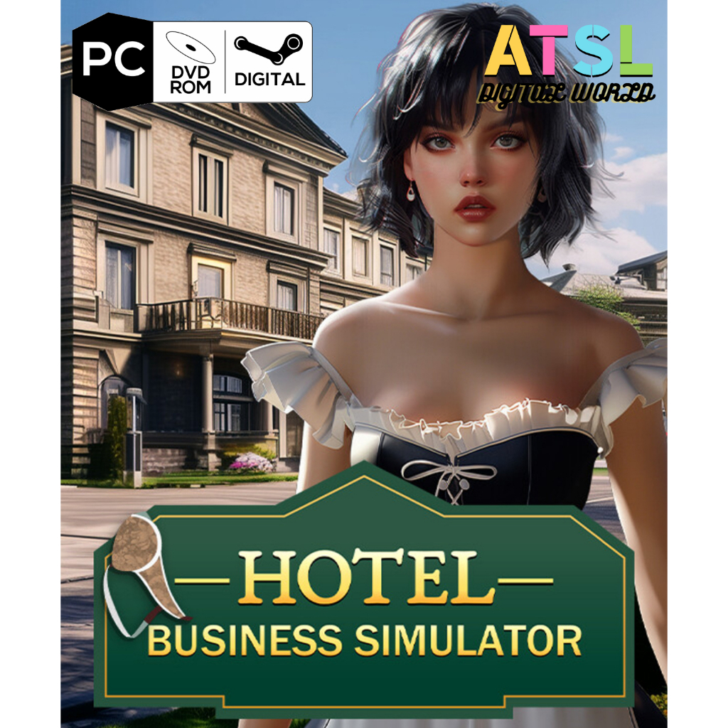 [Original PC Game] Hotel Business Simulator (v1.0) | Shopee Malaysia
