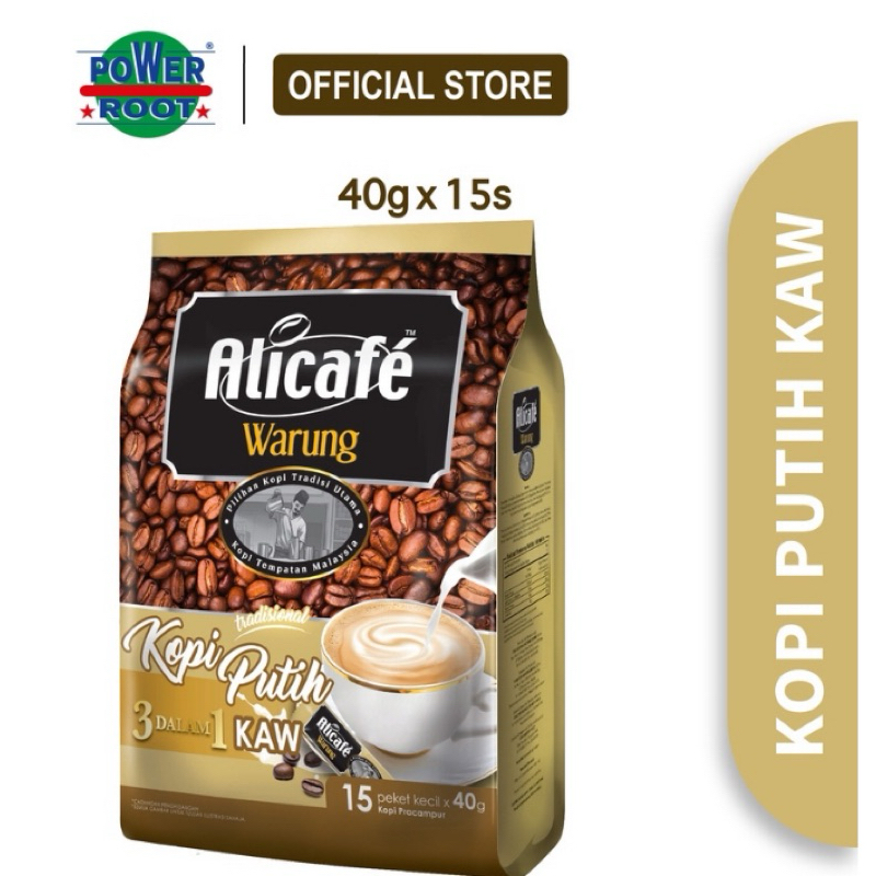 Alicafe & Alitea Warung Series Kopi Putih KAW | Shopee Malaysia