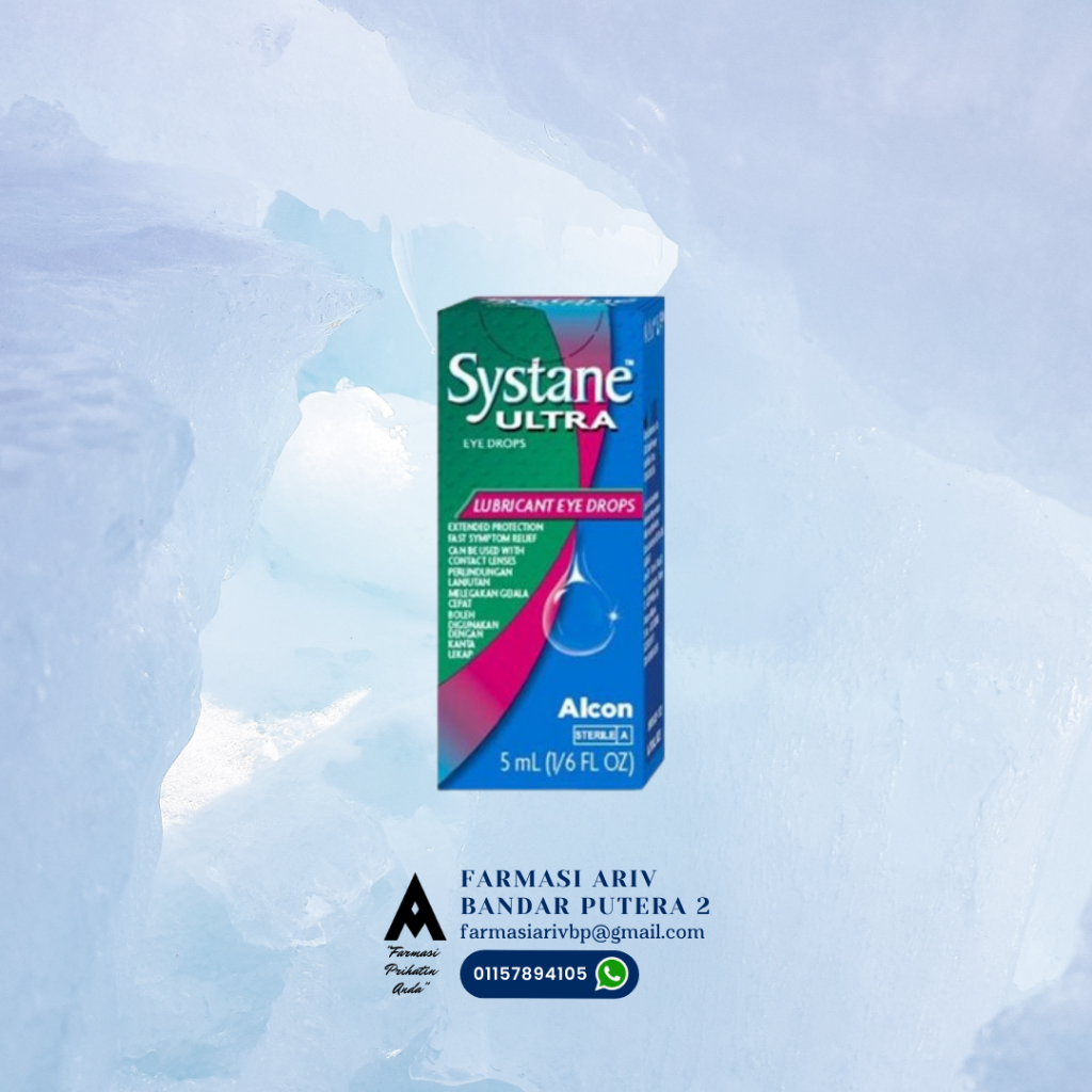 ALCON SYSTANE ULTRA LUBRICANT EYE DROPS 5ML | Shopee Malaysia