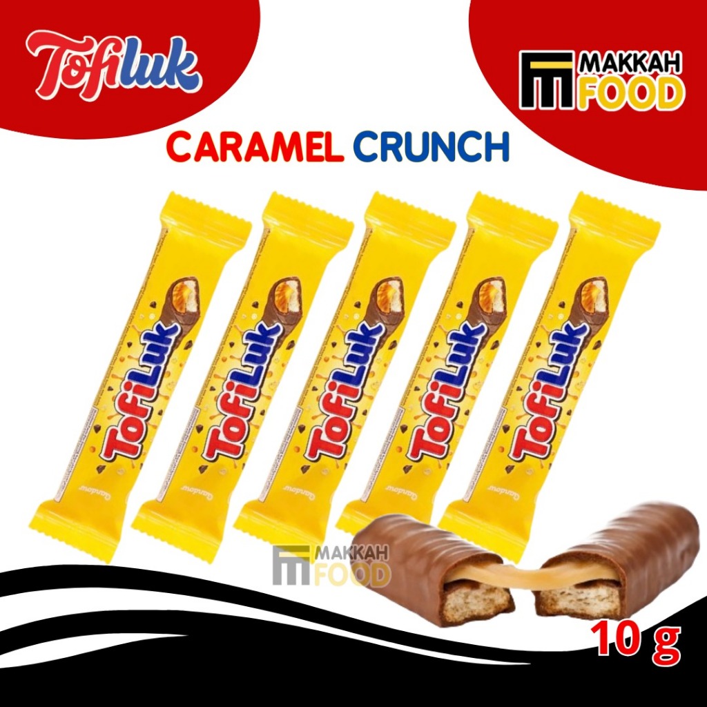 TOFILUK Caramel Crunch Chocolate Bar 10g | Shopee Malaysia