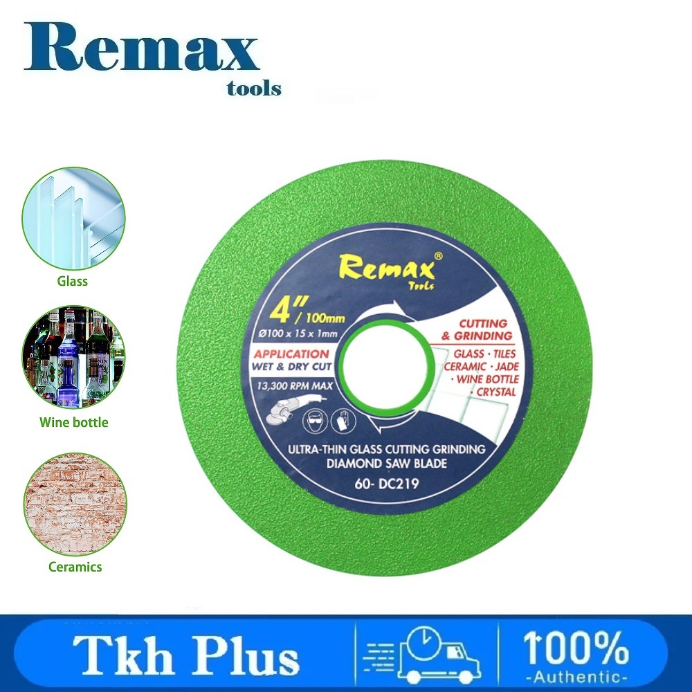 REMAX 4'' / 105mm Glass Cutting Diamond Saw Blade ( Ultra-Thin ...