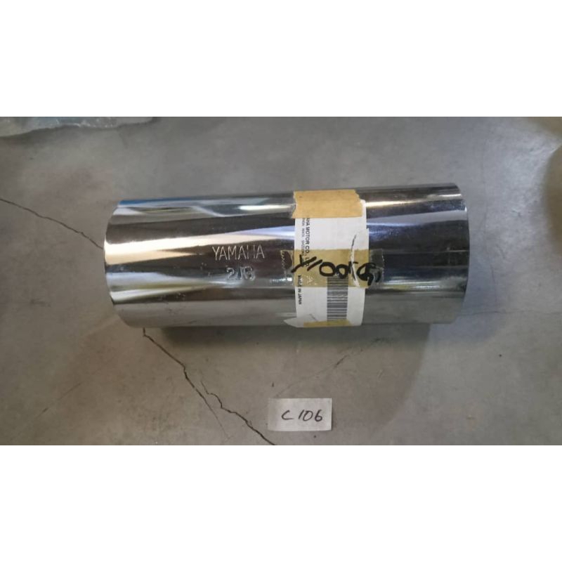 Yamaha Y100 2JG Exhaust Muffler Exzos Tabung Original Japan | Shopee ...