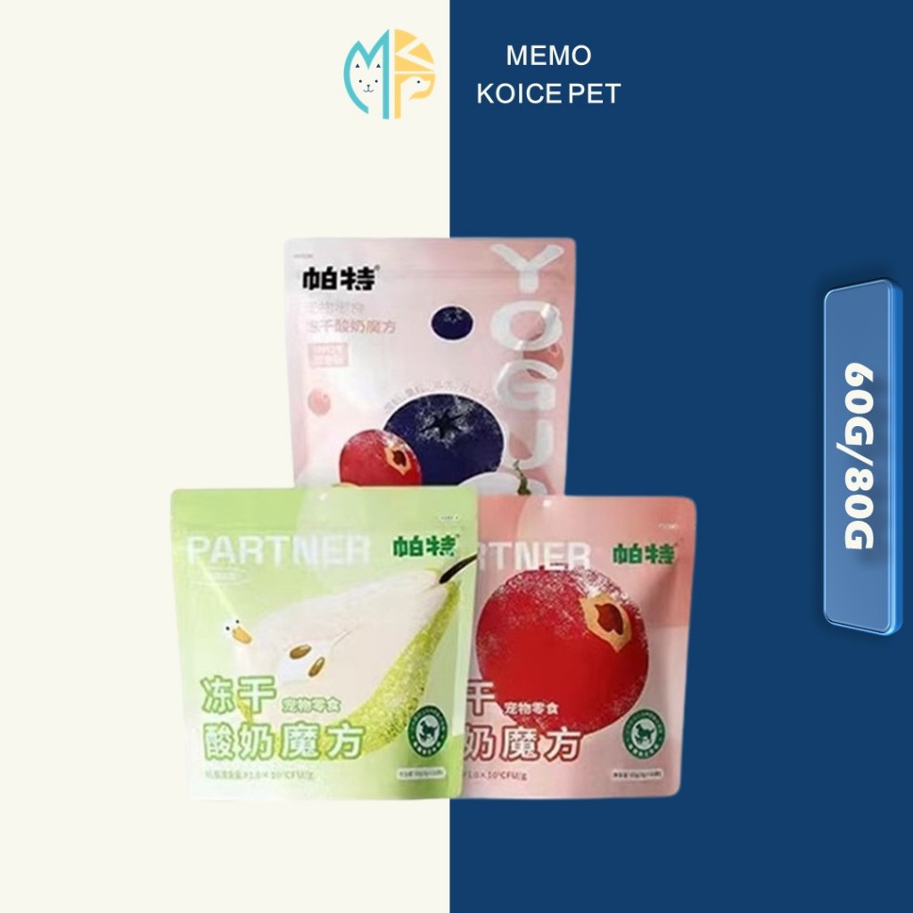 Partner Pet Freeze Dried Yogurt Snacks Food For Cat And Dog 60G/80G ...