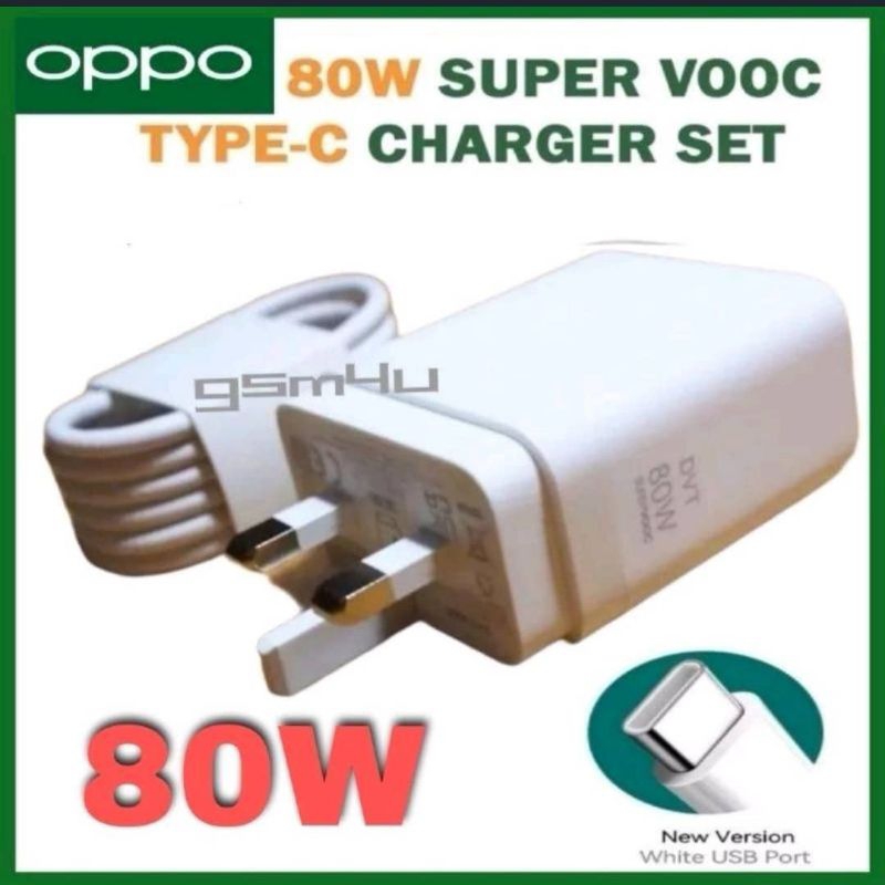 80W OPPO RENO 11 10 Pro 9 8 Pro A98 A97 A96 Find X2 X3 Pro Power ...