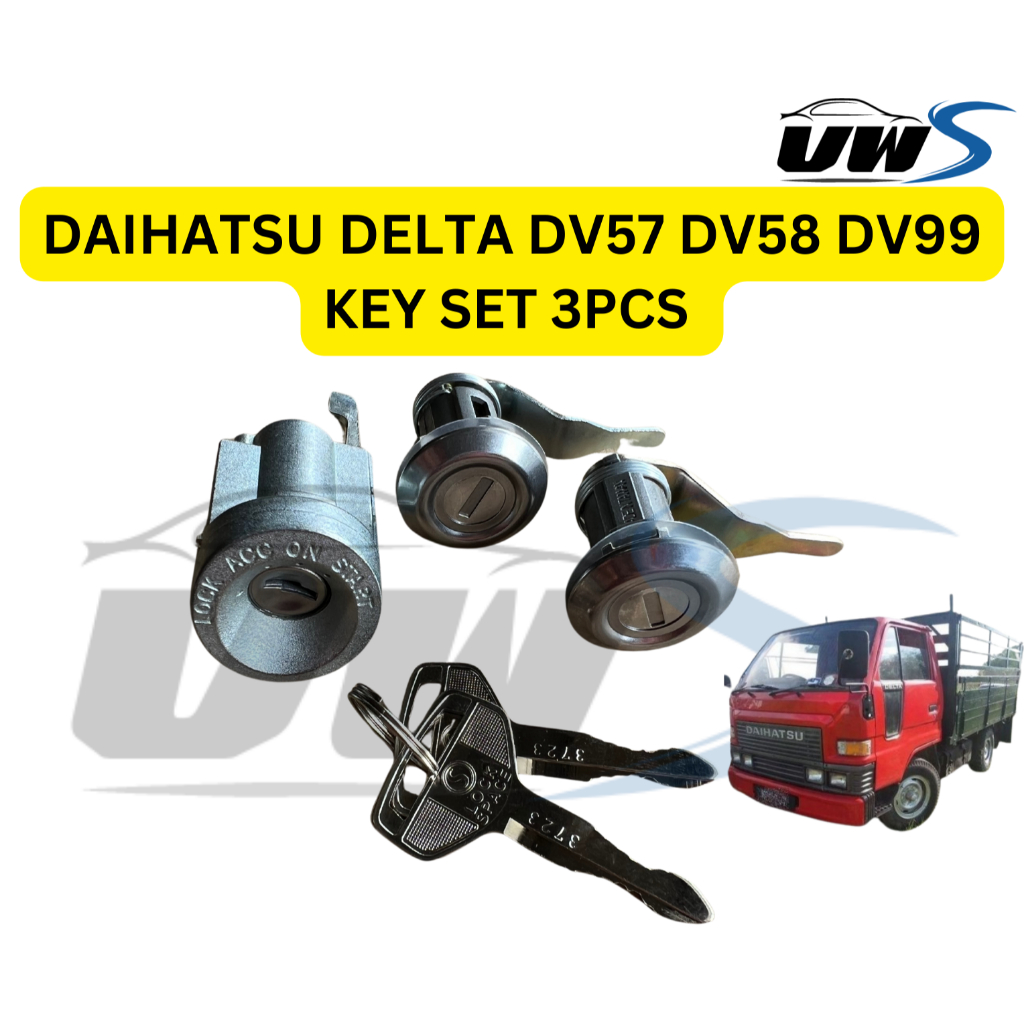 DAIHATSU DELTA DV57 DV58 DV99 KEY SET 3PCS | Shopee Malaysia