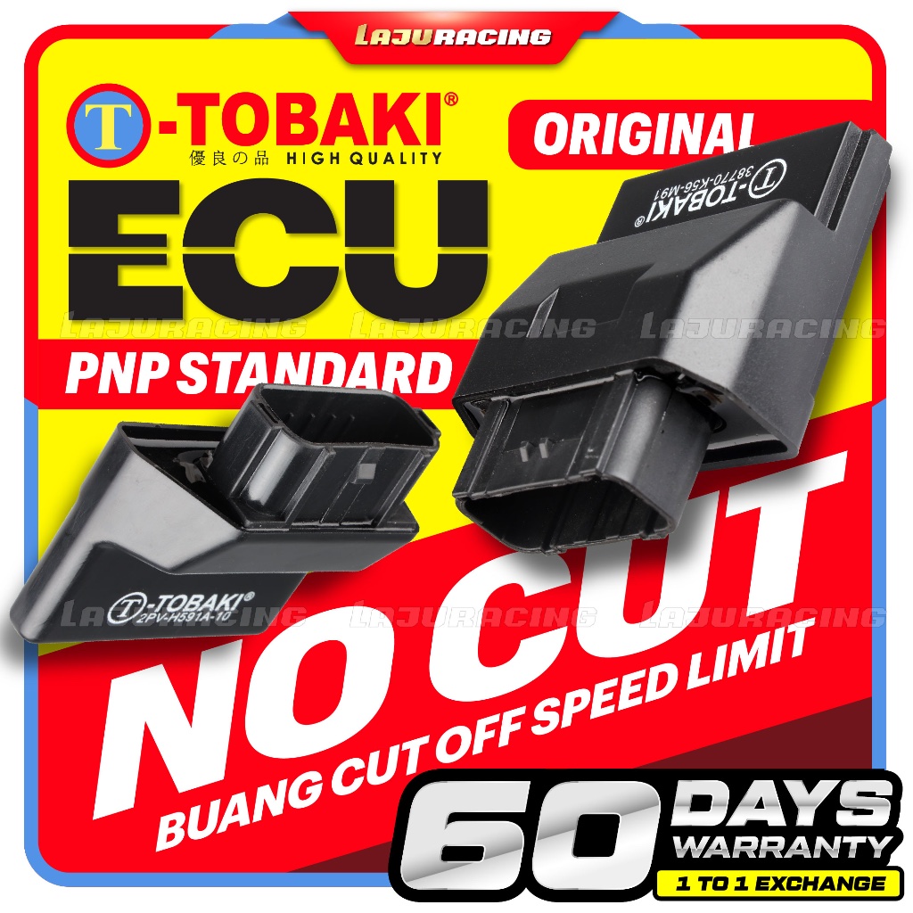 TOBAKI ECU No Cut Y15ZR RS150R PNP Standard | No Dyno Buang Cut Off Y15 ...