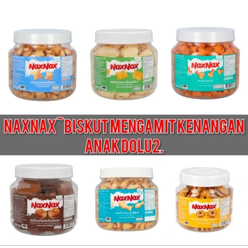 NaxNax Biskut Mengamit Kenangan Pelbagai Bentuk /Perisa 1x340g~400g ...
