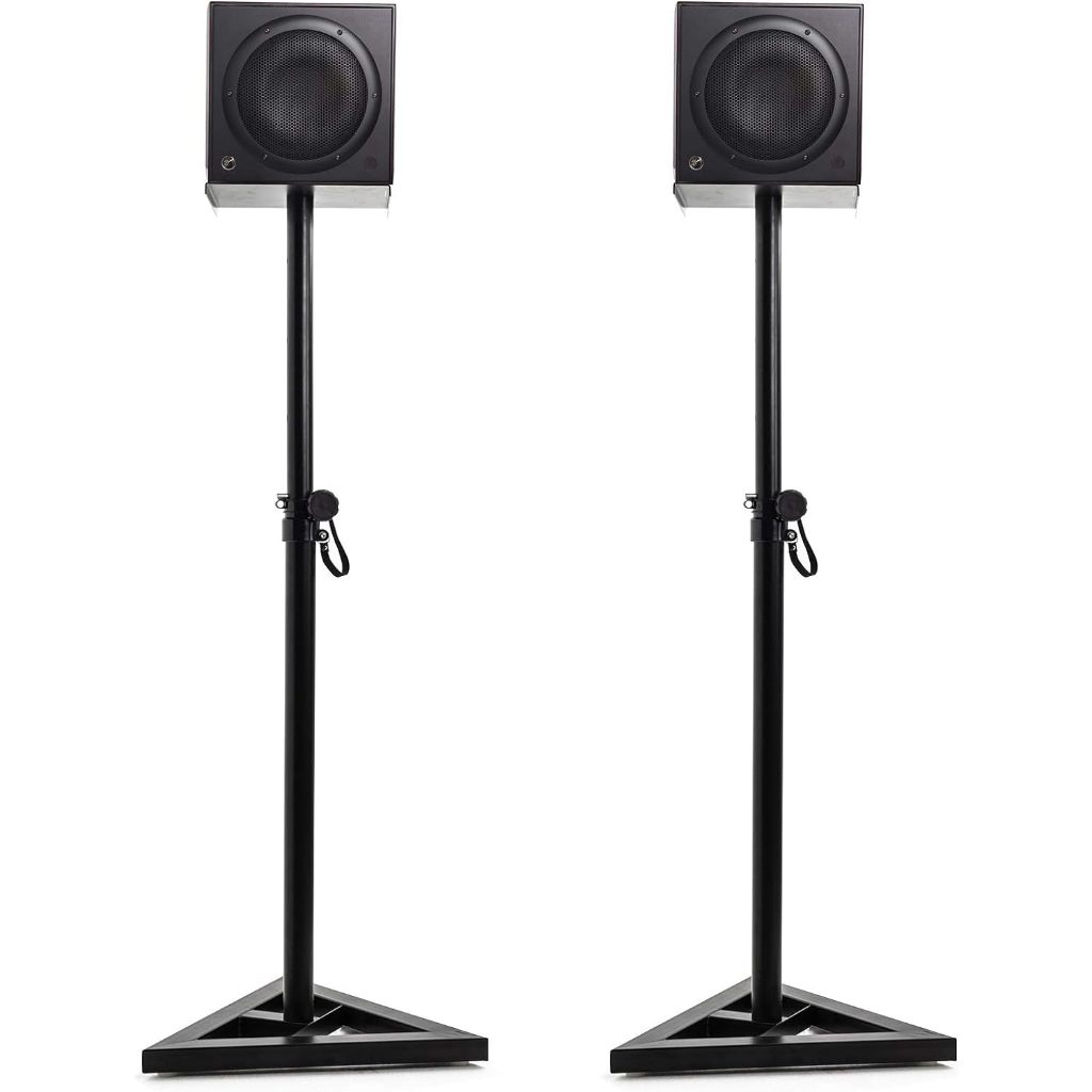 DAWOO Studio Monitor Speaker Stands with Foam Pads,Speaker Stands Floor ...