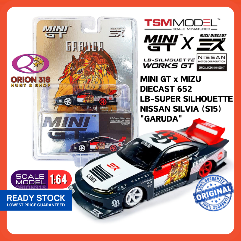 Mini GT Mizu Diecast 652 LB-Super Silhouette Nissan Silvia (S15 ...