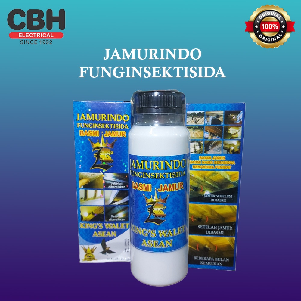 JAMURINDO 250ml rumah walet cairan anti jamur/funggus/berkulat ORIGINAL ...