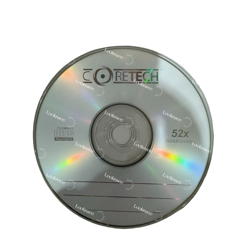 CD-R / CDR 700MB 80MIN 52x (1 Pcs)~Randam Brand & Design Pick | Shopee ...
