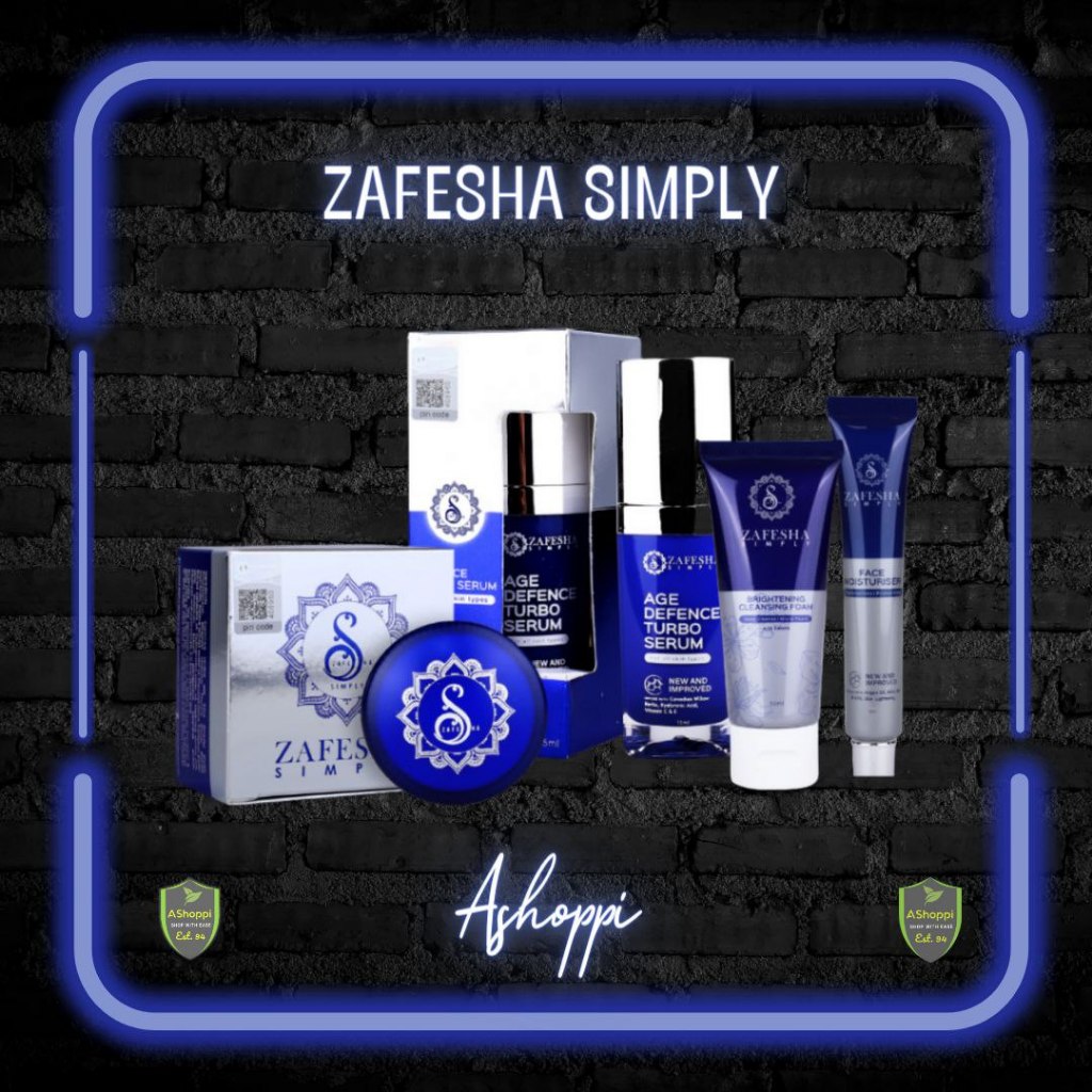 💯ORIGINAL HQ💯 ZAFESHA SIMPLY ZS SKINCARE SET ZAFESHA FULLSET ZAFESHA ...