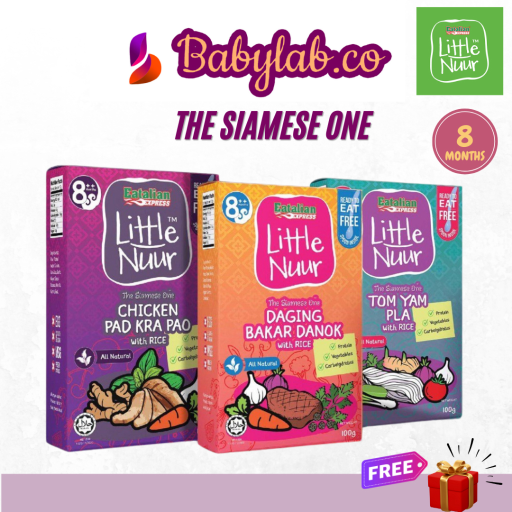 LITTLE NUUR | BABY FOOD MAKANAN BAYI READY TO EAT RTE NASI BUBUR PUREE ...