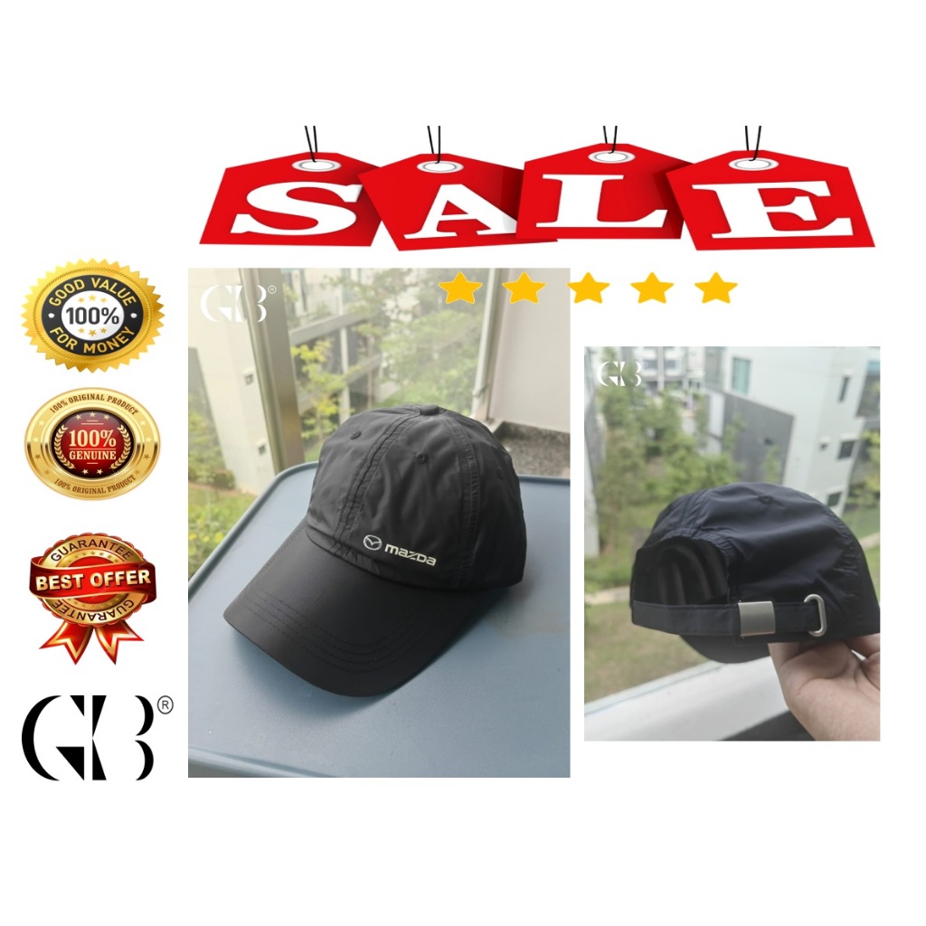 GB-STORE [100% ORIGINAL] MAZDA DRI-FIT baseball sports cap | Shopee ...