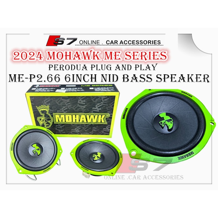 2024 NEW STOCK MOHAWK ME SERIES ME-P2.66 Original Mohawk 6" Plug & Play ...