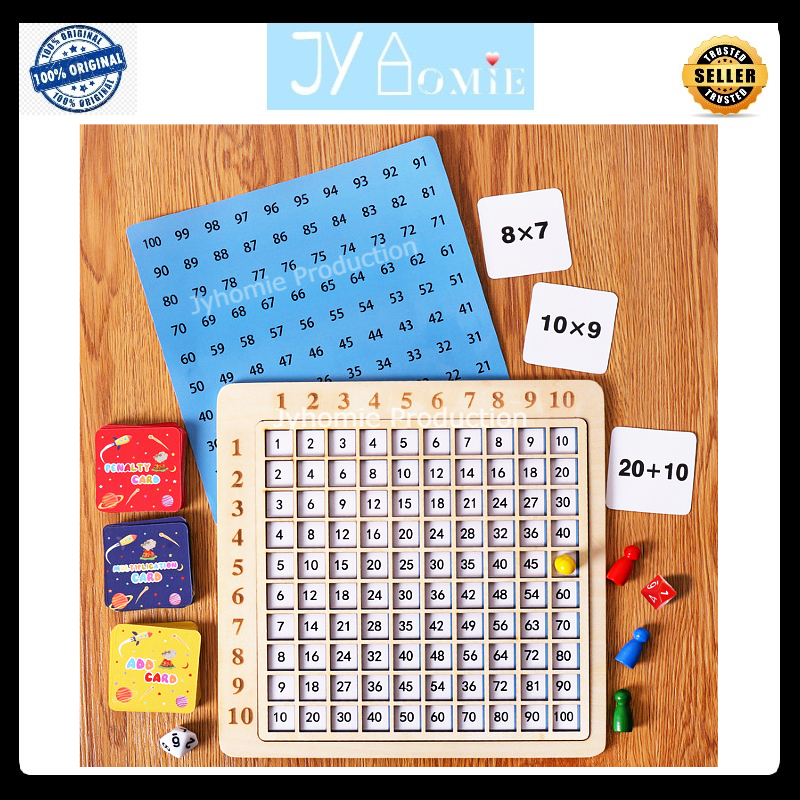 Board Game Math Toys Board Game for Kid Children Puzzle Kid Toy ...