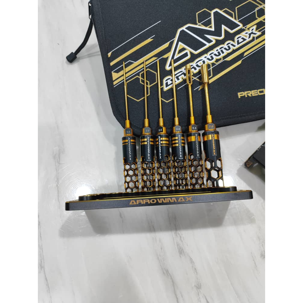 Arrowmax Limited Edition Honeycomb Tools Set with Stand Car Stand and ...