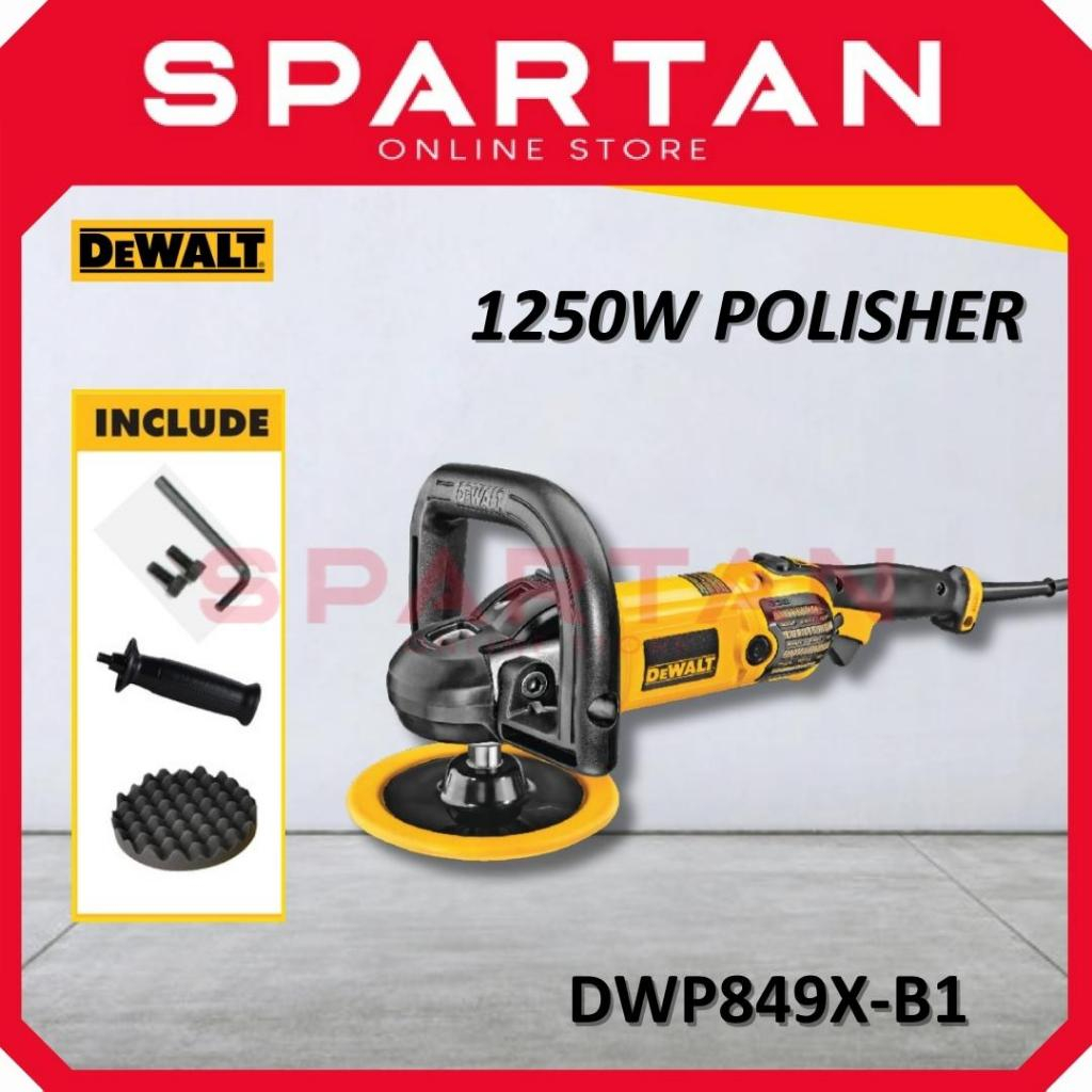 DEWALT DWP849X-B1 180mm 7" | 3500rpm | 1250W Polisher ( DWP849X, DWP849 ...