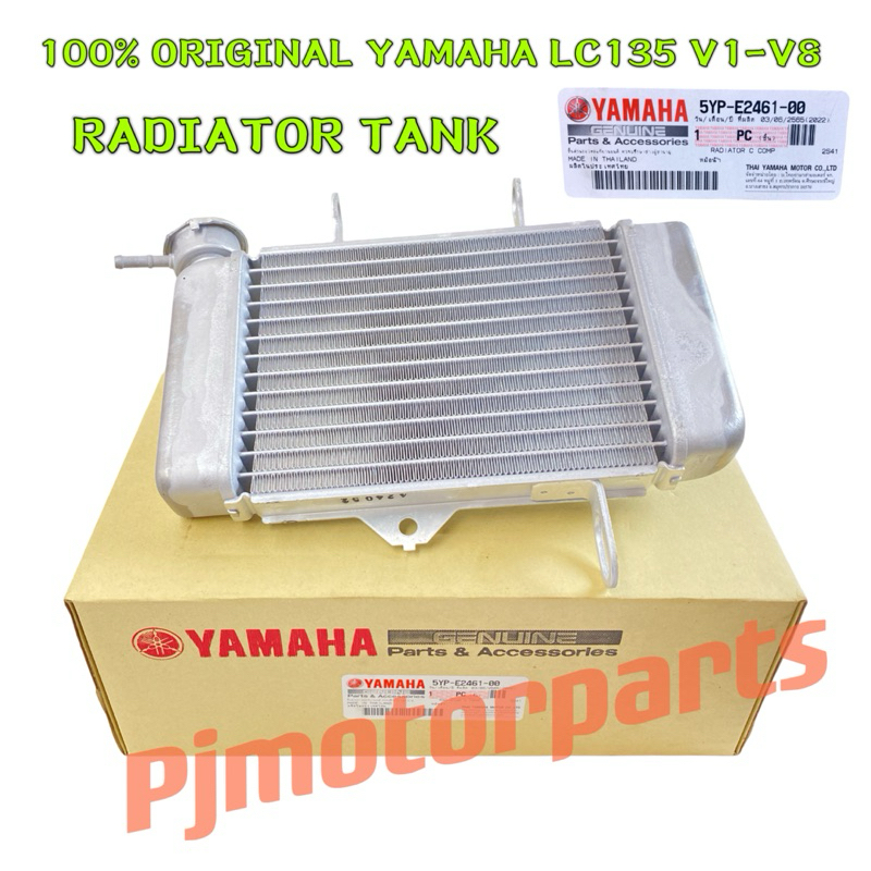 LC135 V1-V8 / LC135 NEW Fi ( 100% ORIGINAL YAMAHA ) RADIATOR TANK / TANGKI COOLANT AIR LC135 4S ...