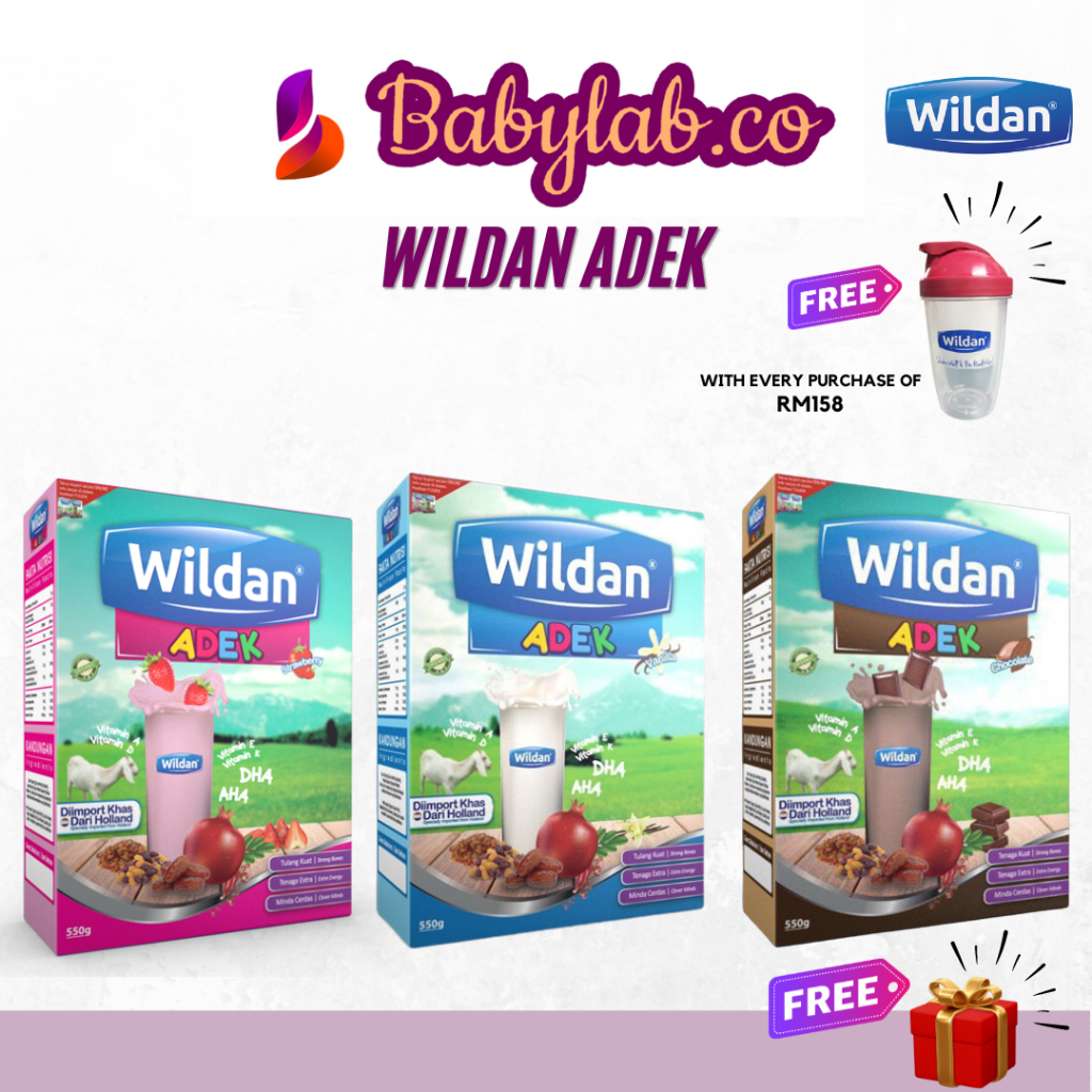 WILDAN | ADEK SUSU KAMBING TANPA HAMIS PERISA STRAWBERRY CHOCOLATE ...