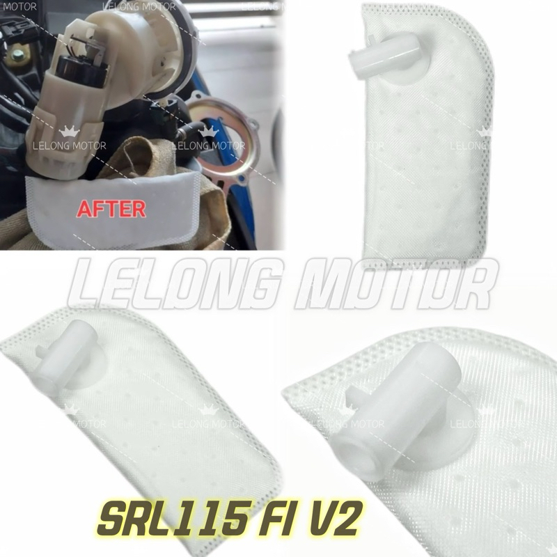 YAMAHA FUEL FILTER SRL115 FI LAGENDA115 FI V2 FUEL PUMP FILTER SET ...