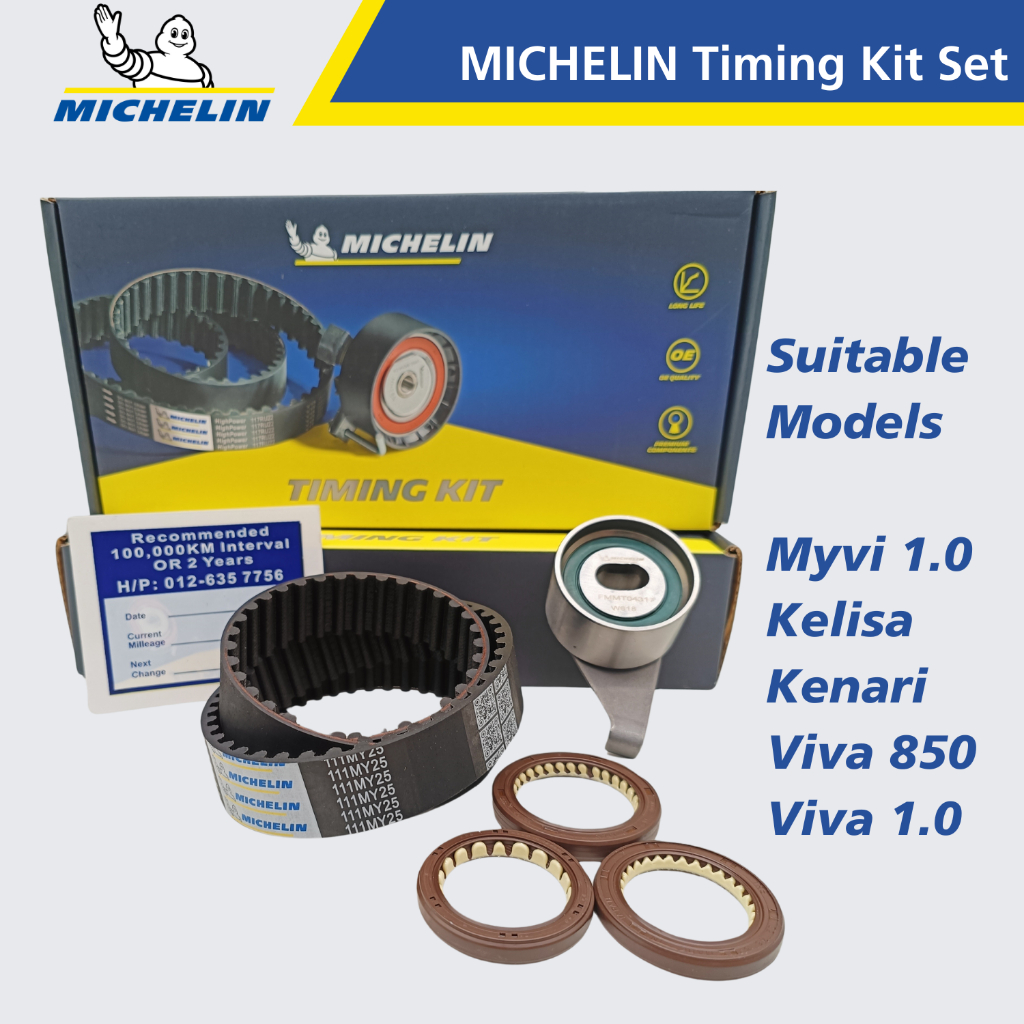 MICHELIN Perodua Kelisa, Kenari, Myvi 1.0, Viva 850, Viva 1.0 Timing ...