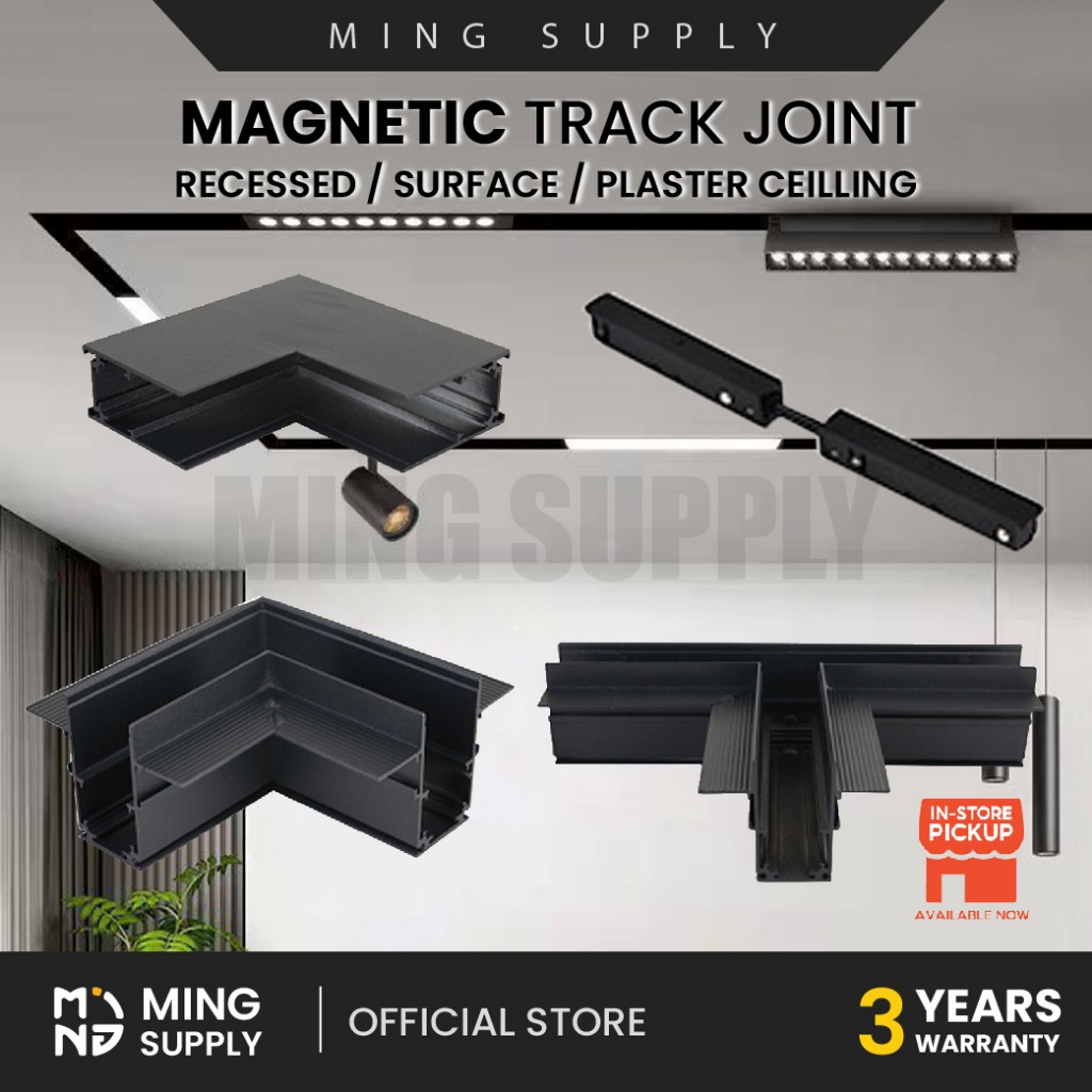 MS_ LED Magnetic Track Light Jointer Connector Joint Tracklight ...