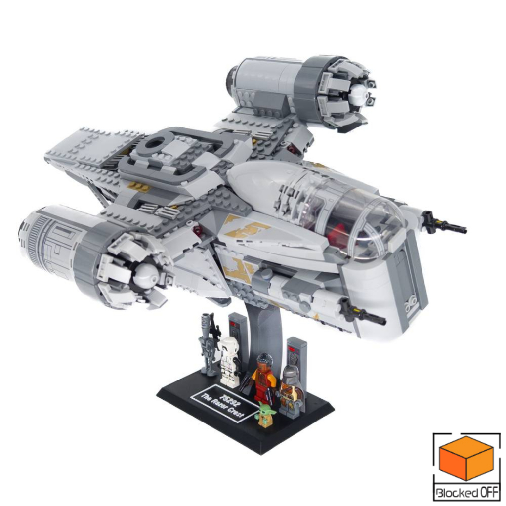 Display Stand for Lego Star The Razor Crest (75292) | Shopee Malaysia