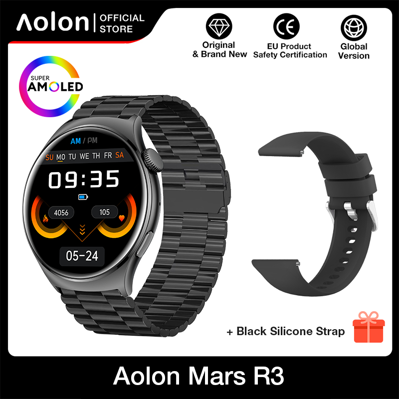 Aolon Mars R3 Smart Watch Original AMOLED Always On Display Custom ...