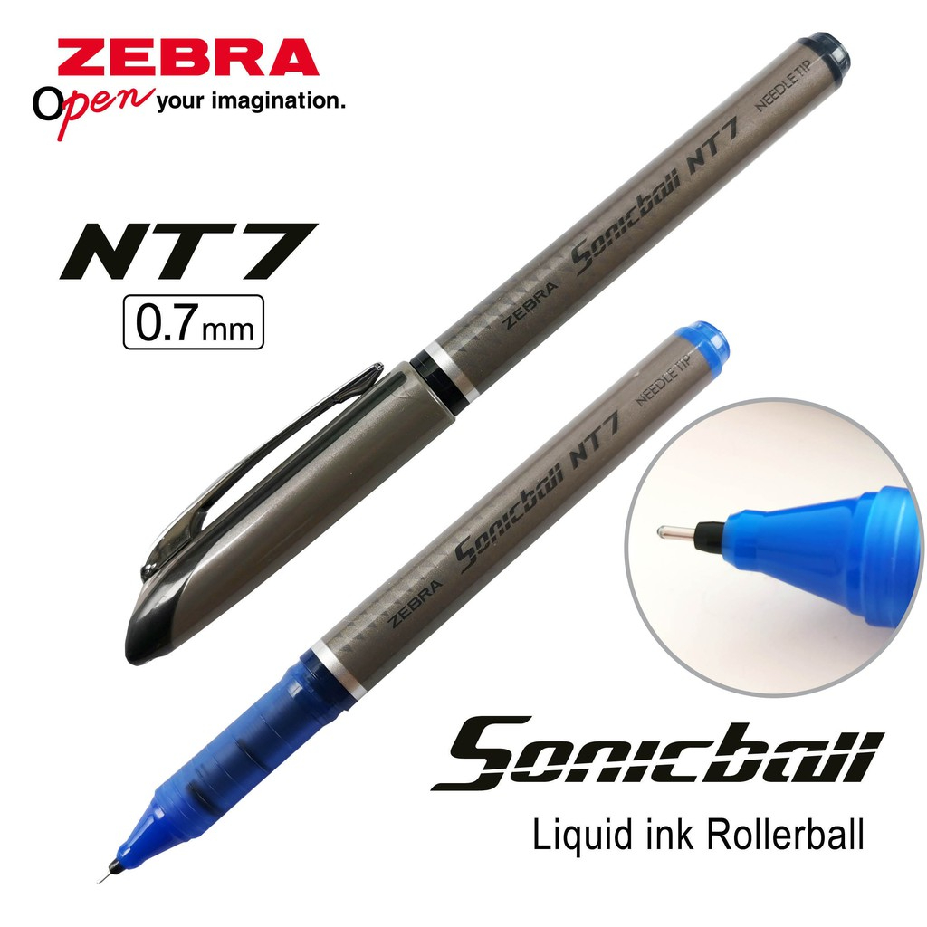 Zebra Sonicball Needle Tip Roller Ball Pen 0.7mm | Shopee Malaysia