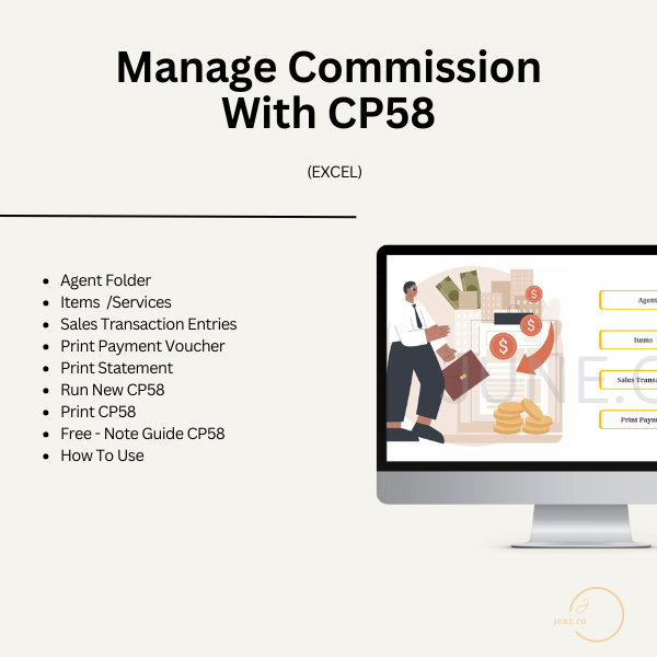 Manage Commission With CP58 Template Urus Komisen Dengan Templat CP58 ...