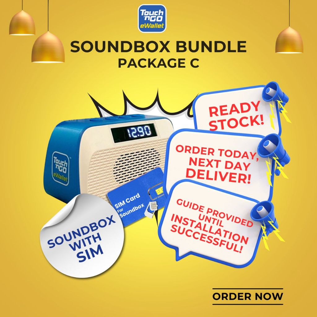 【ready store】Touch 'n Go eWallet SoundBox / DataSim | Shopee Malaysia