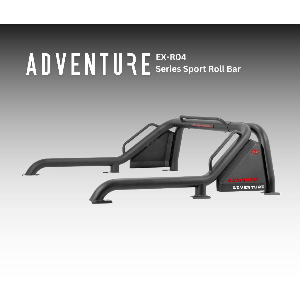 Exspider Adventure Roll Bar for Toyota Hilux / Ford Ranger / Isuzu Dmax ...