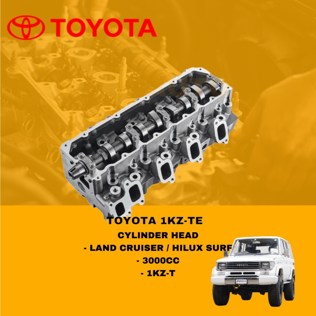 Toyota LAND CRUISER HILUX SURF 1KZ-TE 3000CC Cylinder HEAD | Shopee Malaysia