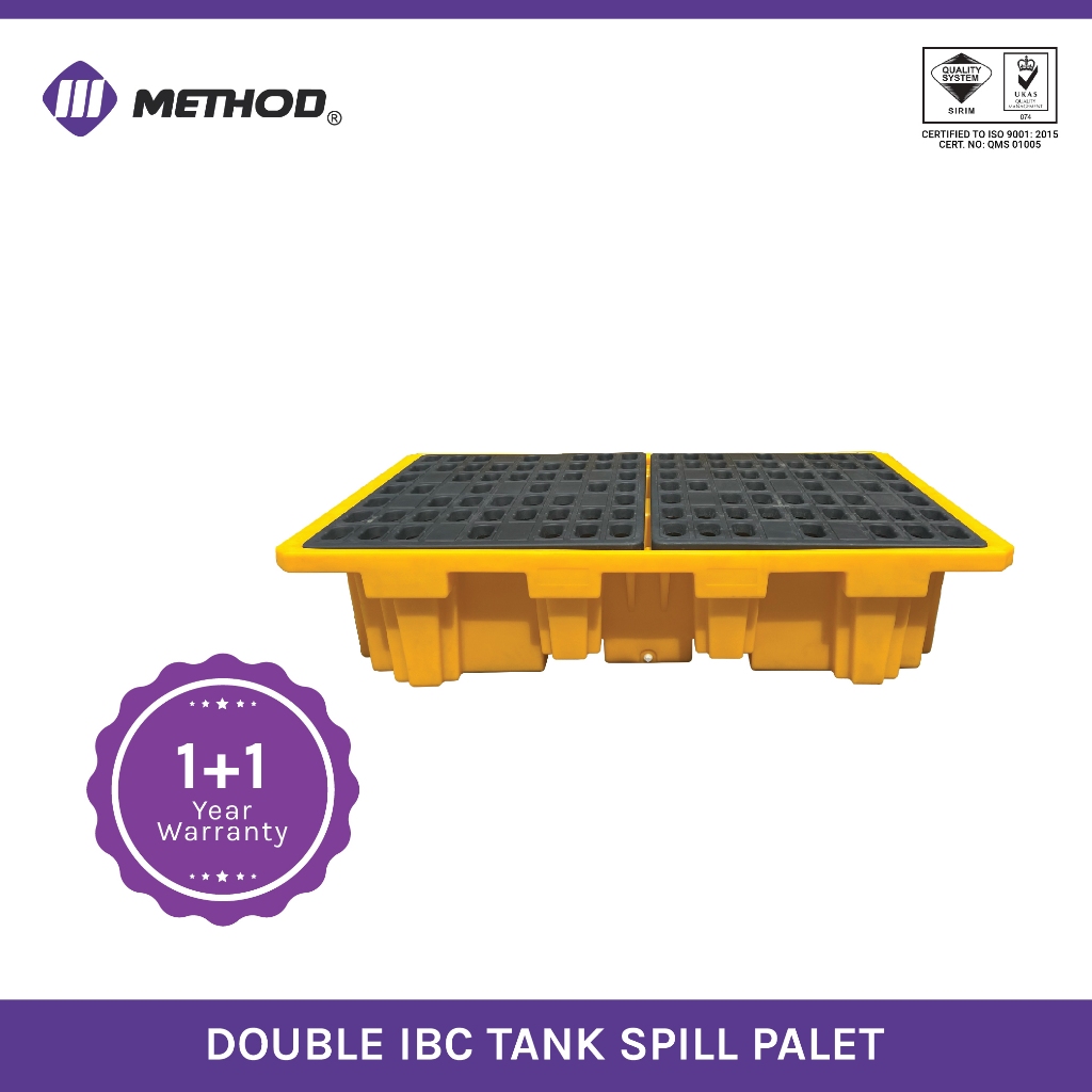 Double IBC Tank Spill Pallet With Removable Deck & Drain Plug | Shopee ...